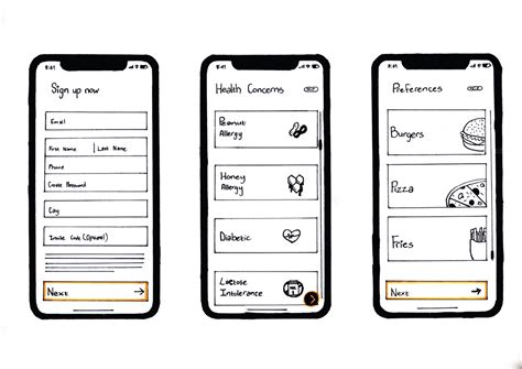 Lo Fi Ux Design Wireframe On Behance
