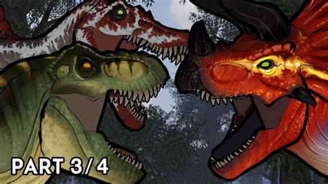 T Rex And Spinosaurus Vs Ultimasaurus Animation Part 3 4 Youtube