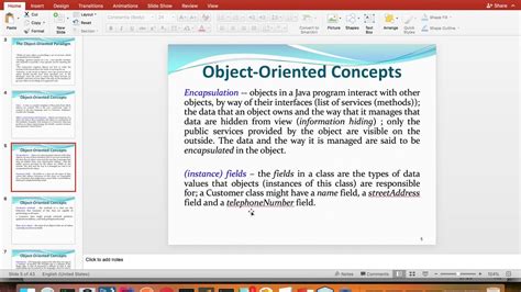 Main Oop Concepts Youtube