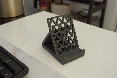 Phone Stand Phone Holder Isogrid Design Etsy