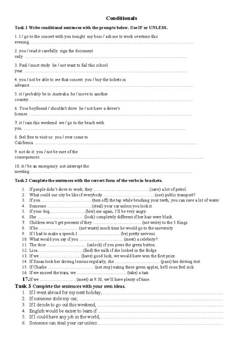 Conditionals Tasks 012 Conditionals Task 1 Write Conditional