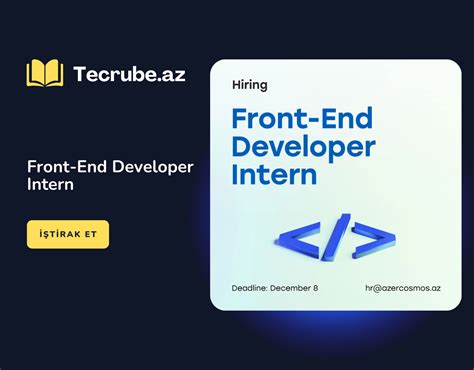 Front End Developer Intern Təcrübəaz