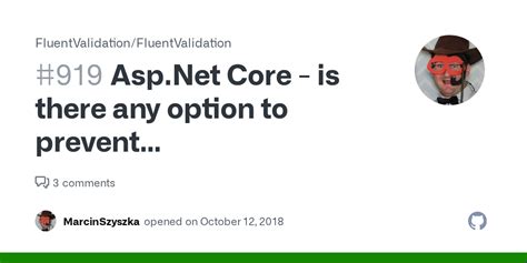 Aspnet Core Is There Any Option To Prevent Fluentvalidation From