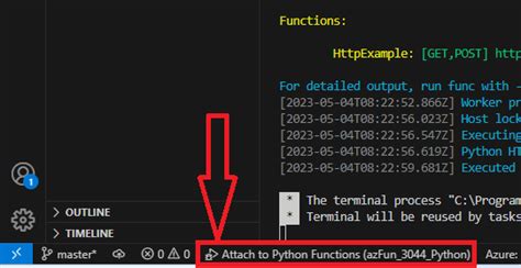 Azure Fuctions Core Tools4を使用したローカルデバッグpythonについて Microsoft Qanda