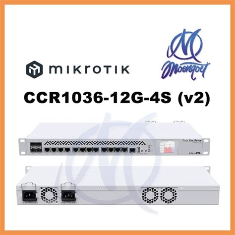 Jual Mikrotik Ccr 1036 12g 4s V2 Ccr1036 12g 4s V2 Shopee Indonesia