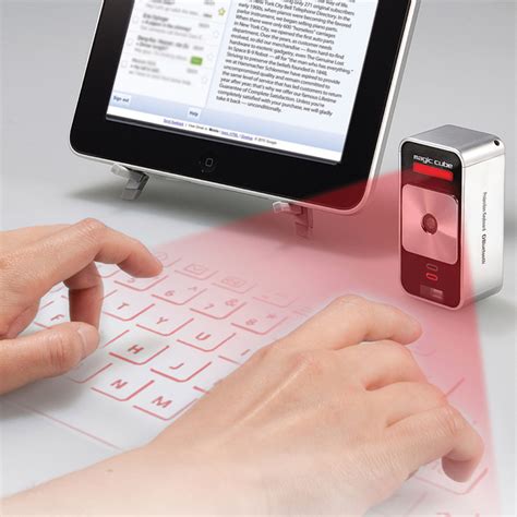 Magic Cube Virtual Laser Keyboard The Green Head