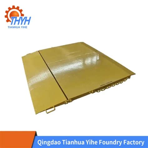 Standard Heavy Duty Mobile Storage Shipping Container Lift Table Forklift Loading Ramp For Sale