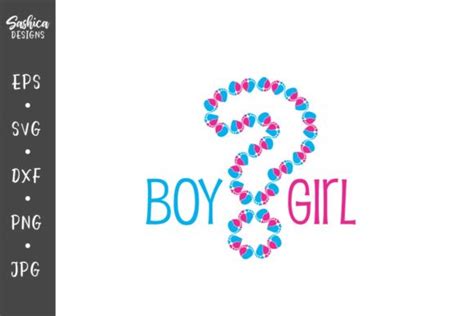Gender Reveal Question Mark Graphic By Sashica Designs Creative Fabrica