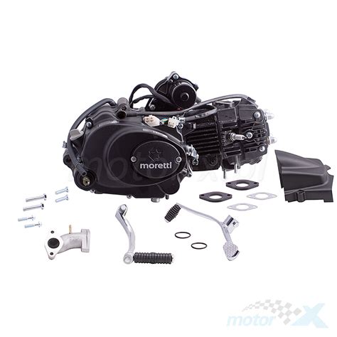 Complete Engine 125cc Manual Clutch 4 Gears Moretti Parts 154fmi 4t