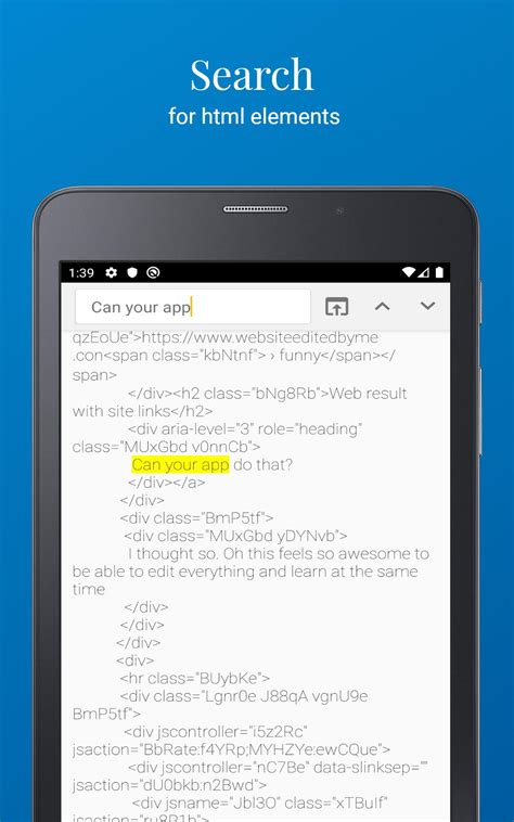 Inspect And Edit Html Live Apk For Android Download