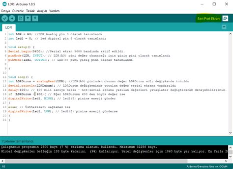 Arduino LDR İle Akıllı Işık PenTesterest