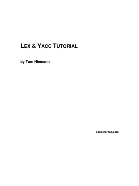 Cours Compilation English Pdf Computer Programming Implementation