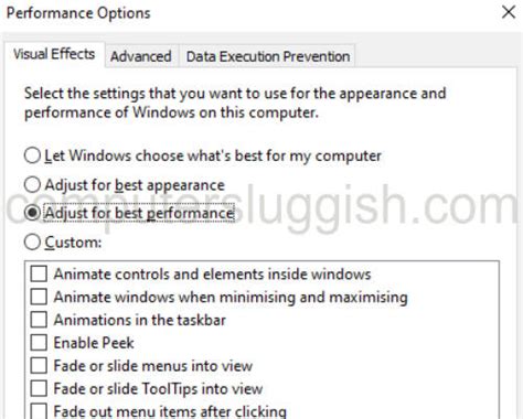 fix windows 10 animations laggy computersluggish