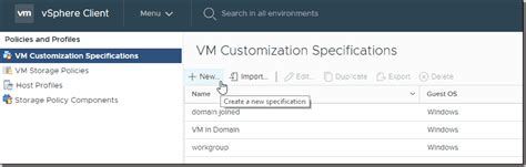 Clone A VMware VM With Guest OS Customization Sysops