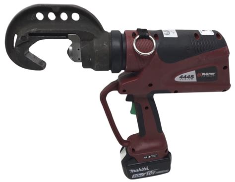 Burndy 444s Series 11 Ton Dieless C Head Hydraulic Selfcontained