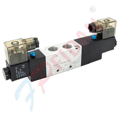 Expflex 4v330c 10 38” 53 Çİft Bobİnlİ Kapali Merkez PnÖmatİk Valf