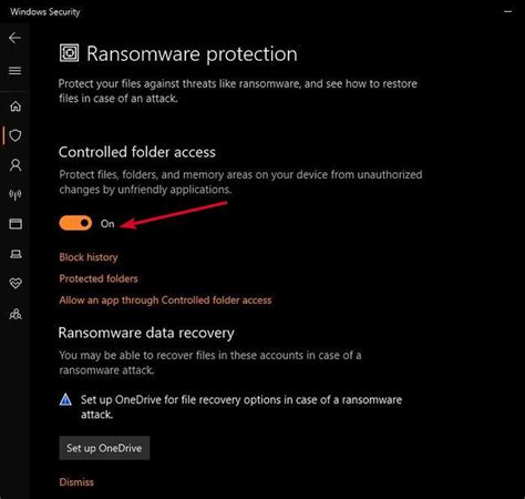 How To Enable Ransomware Protection In Windows Defender Make Tech Easier