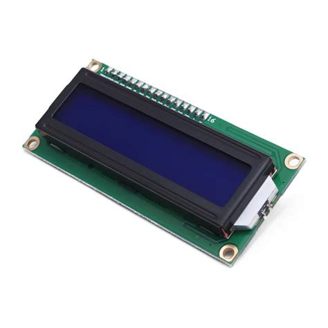 I2c 1602 Lcd Module With Potentiometer For Arduino And Microcontrollers