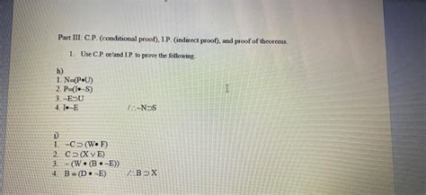 Solved You Can Use 8 Inference And 10 Replacement Rules By Chegg Com