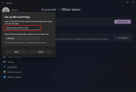 How To Enable Disable Customize Kiosk Mode On Windows 11 Minitool