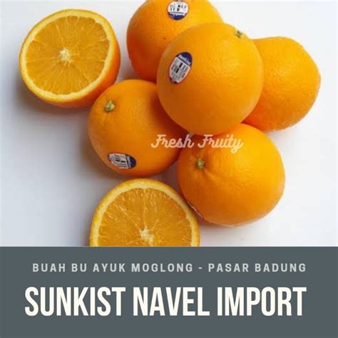 Jual Jeruk Sunkist Navel Import Shopee Indonesia