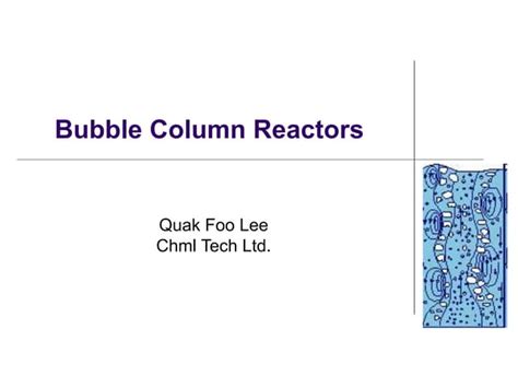 Bubble Column Reactors Pdf