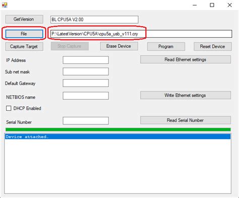 Firmware Upgrade Hardware