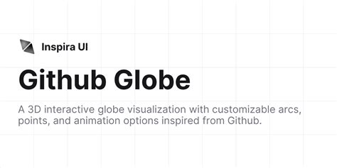 github globe inspira ui