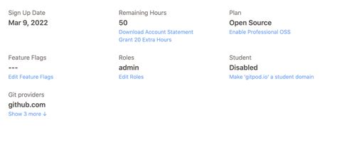 Please Show A Users Organizations In The Admin Panel · Issue 16664 · Gitpod Iogitpod · Github