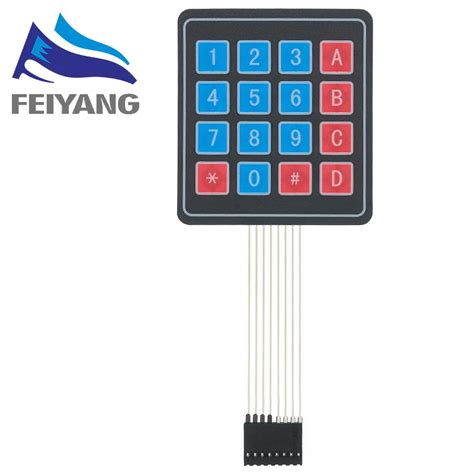 Clavier Ardu37 Matrix Array Membrane 1x4 4x4 4x5 Test Et Avis