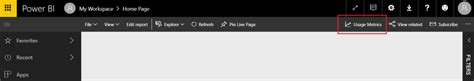 Custom Usage Metrics Reporting PowerBI Tips