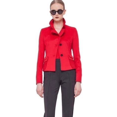 Akris Punto Jackets And Coats Akris Punto Wool Angora Blazer Jacket