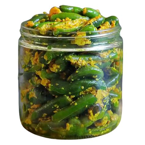 Spicy Green Chilli Pickle Mithila De Haat Spicy Green Chilli Pickle Mithila De Haat