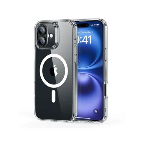 Esr Halolock Classic Hybrid Clear Case Camera Control For Iphone 16