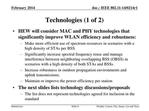 Ppt High Efficiency Wlan Overview Powerpoint Presentation Free Download Id2400794