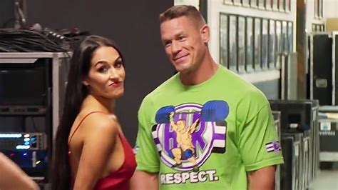 Watch Nikki Bella John Cena Reunite For The First Time After Split