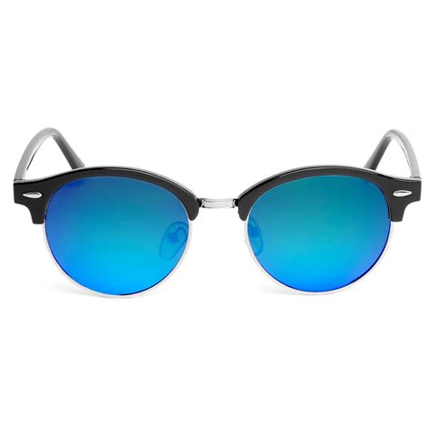 Black And Blue Polarized Sunglasses In Stock Paul Riley