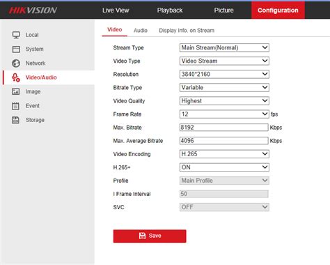 Hikvision Nvr Settings IP CCTV Forum For IP Video Network Cameras CCTV Software
