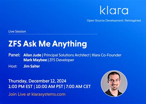 ZFS Ask Me Anything Klara Systems