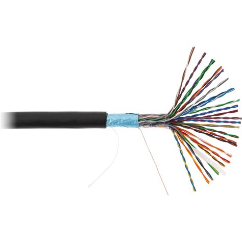 Кабель Netlan F Utp 25 пар категория 5 внешний Pe до 40c черный 305м Ec Uf025 5 Pe Bk 3