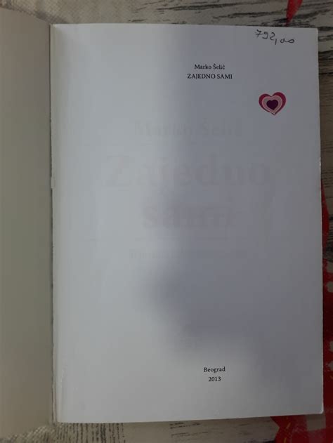 Zajedno Sami Marko Šelić Demago