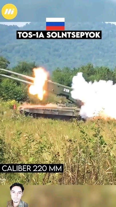 Russia Multiple Rocks Launcher Tos A1 Solntsepyok Scorching Sunlight