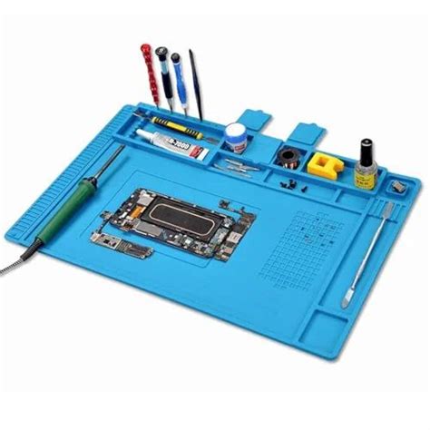 Serplex® Soldering Mat Silicone Repair Mat Heat Resistant Workbench Mat