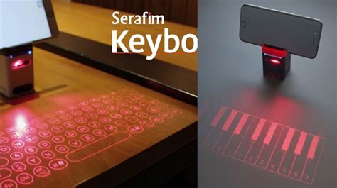 Serafim Keybo Laser Projection Keyboard And Piano For Smartphones