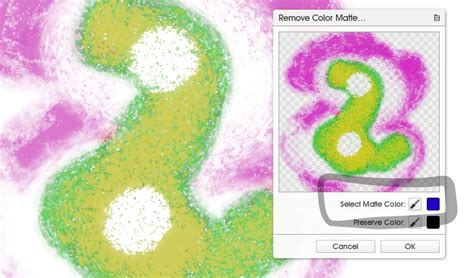 Remove Color Matte Artrage