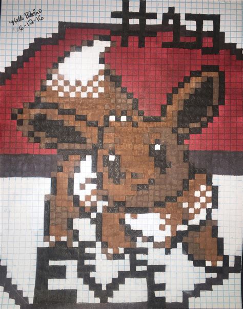Eevee Pixel Art By Keitimariart On Deviantart