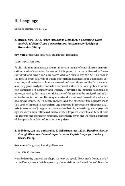 Pdf 3 Signaling Identity Through Discourse Cultural Impacts On The English Language