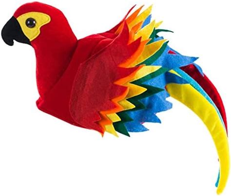 Tigerdoe Parrot Hat Parrot Hats Jimmy Buffet Novelty