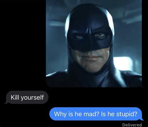 Is He Stupid Rbatmanarkham