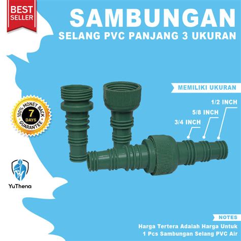 Sambungan Selang Konektor Selang Penyambung Selang Air Plastik Hidup Lazada Indonesia